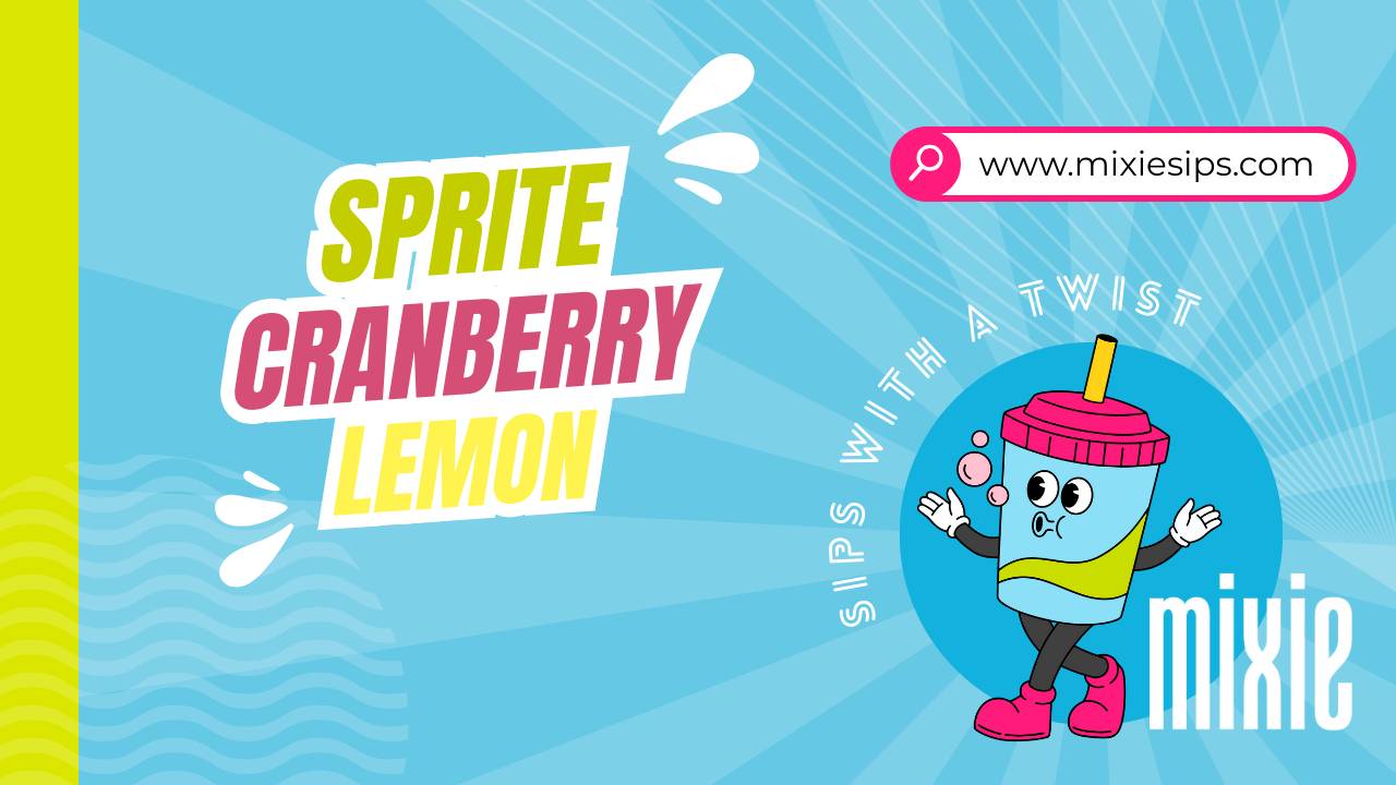 Sprite - Cranberry, Lemon