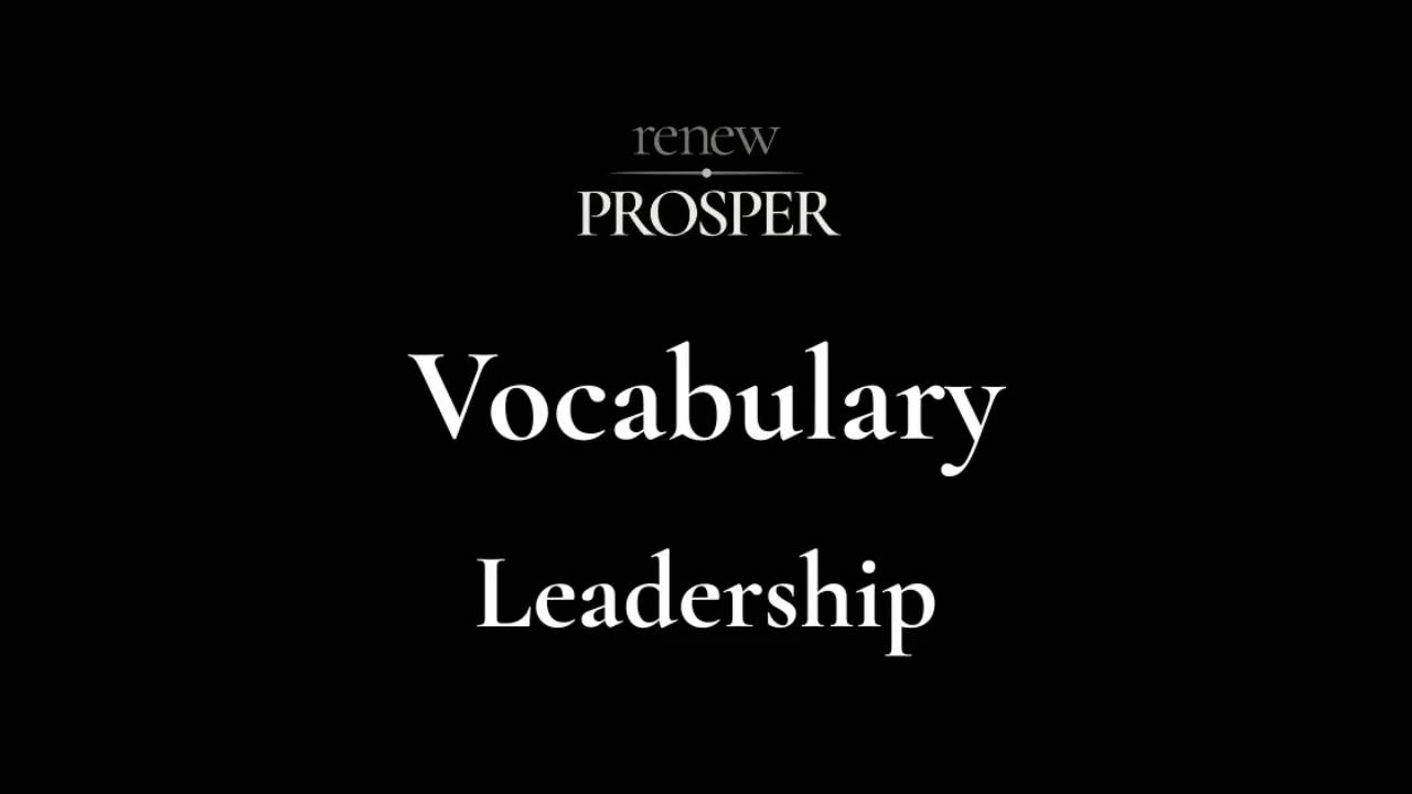 Leadership Glossary - 34 Terms Every Solopreneur Needs