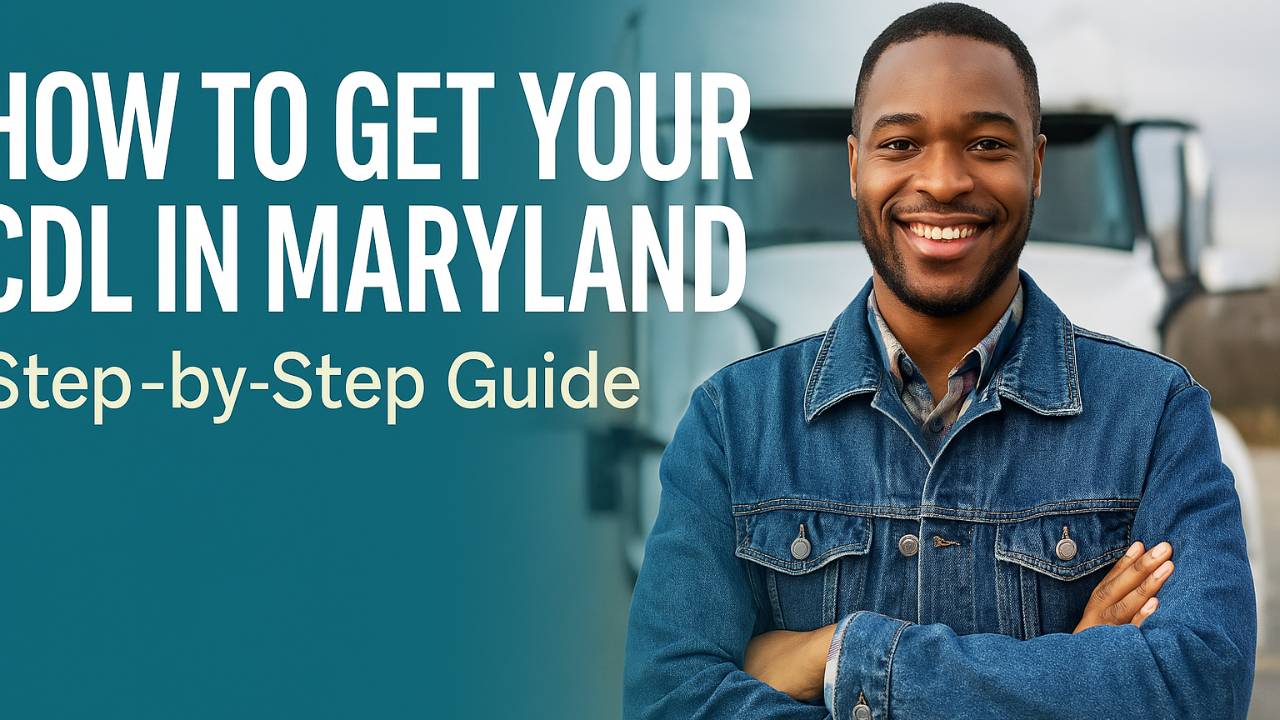 How to Get a CDL in Maryland – Step-by-Step Guide