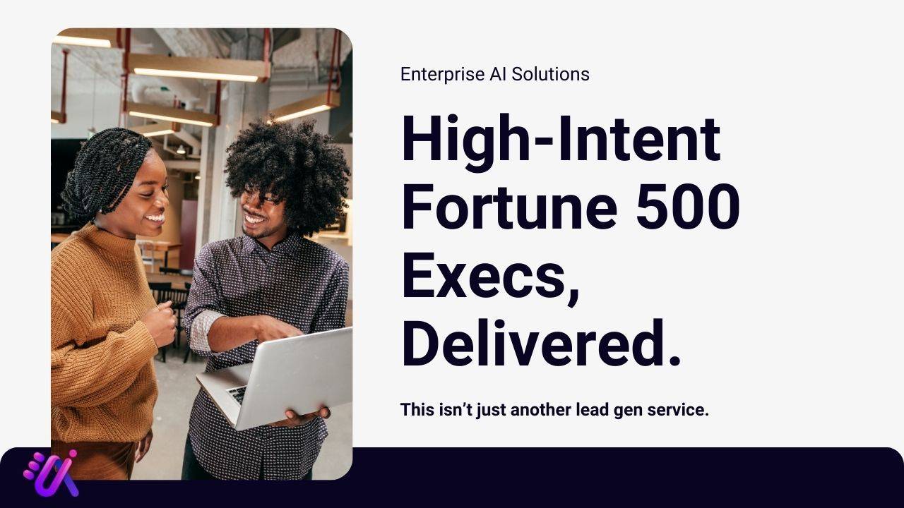 Done-For-You Executive Pipeline | High-Intent Leads for AI Vendors