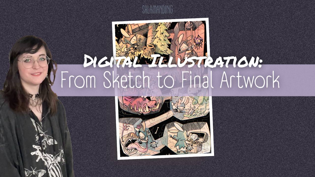Digital Illustration: From Sketch to Final Artwork – A Complete Guide