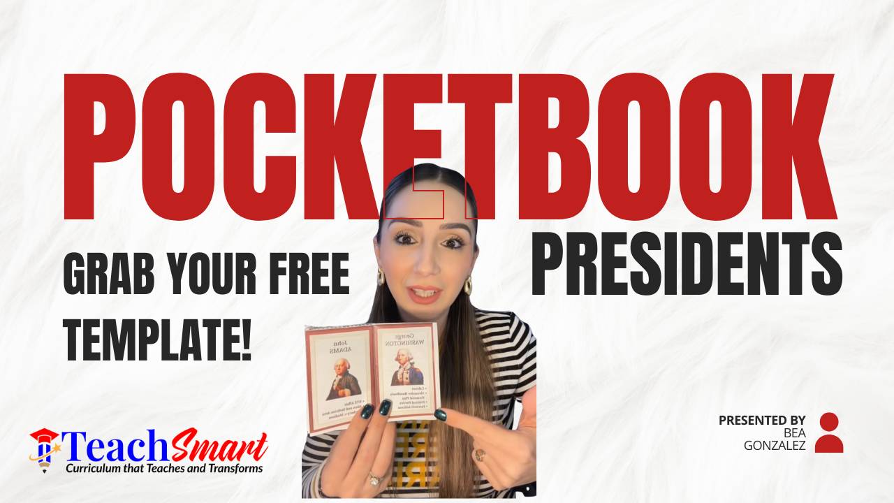 Pocketbook Presidents | Canva Template for Teaching U.S. Presidents