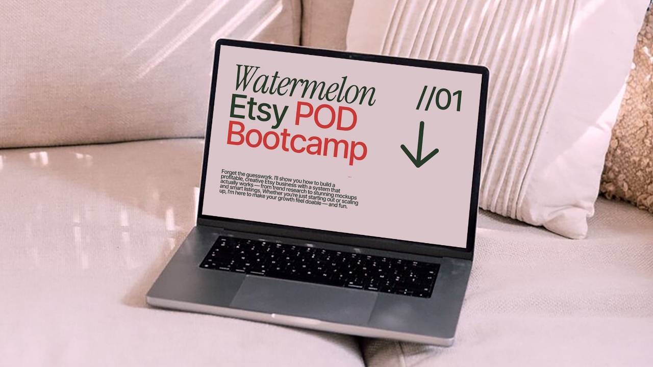 Watermelon Sellers | Etsy Print on Demand | POD Etsy Coaching