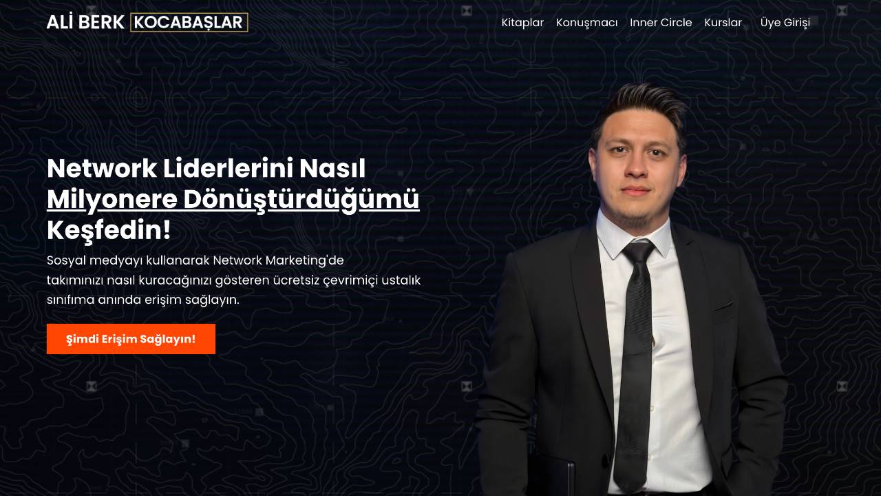 Ali Berk Kocabaşlar | Girişimci · Mentör · Eğitmen