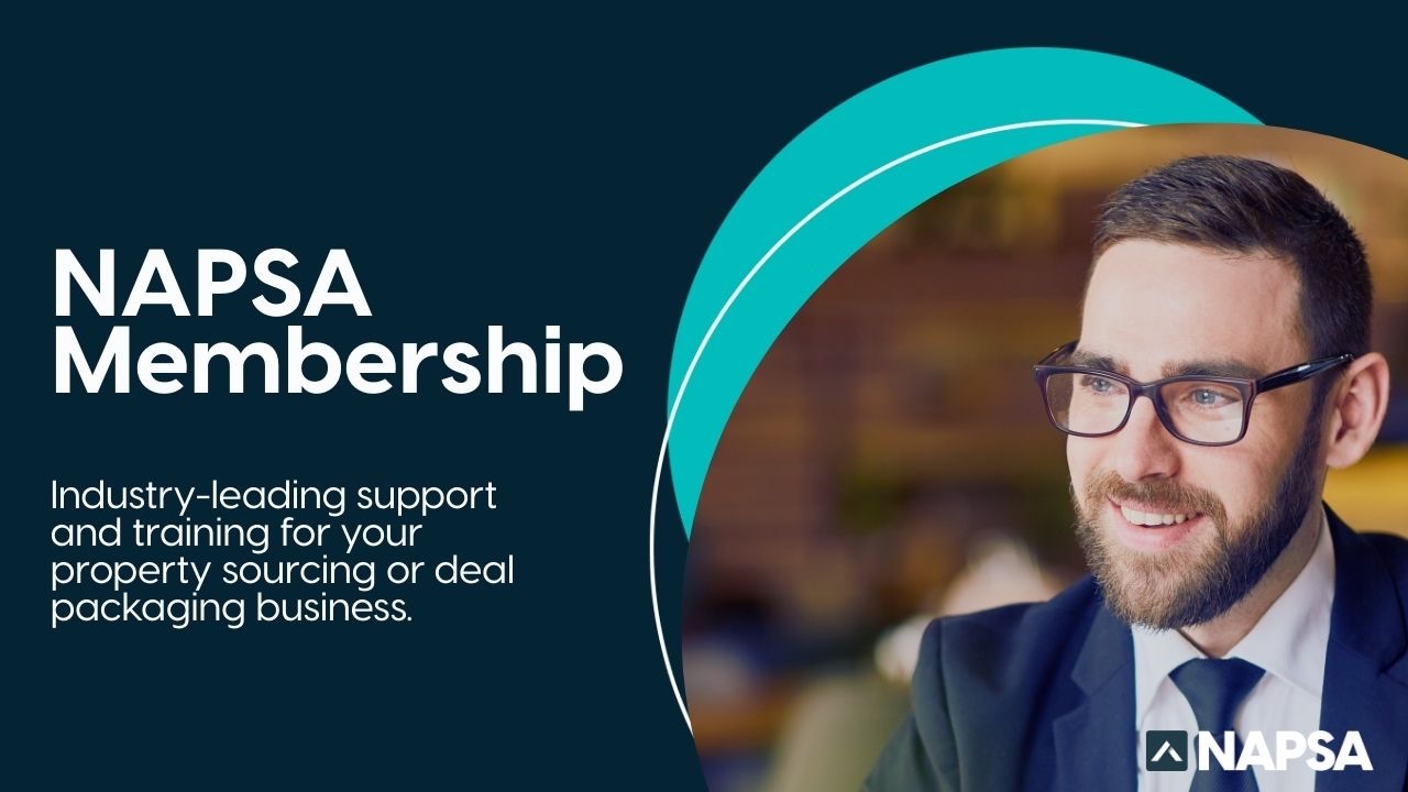NAPSA Membership for Property Sourcers and Deal Packagers