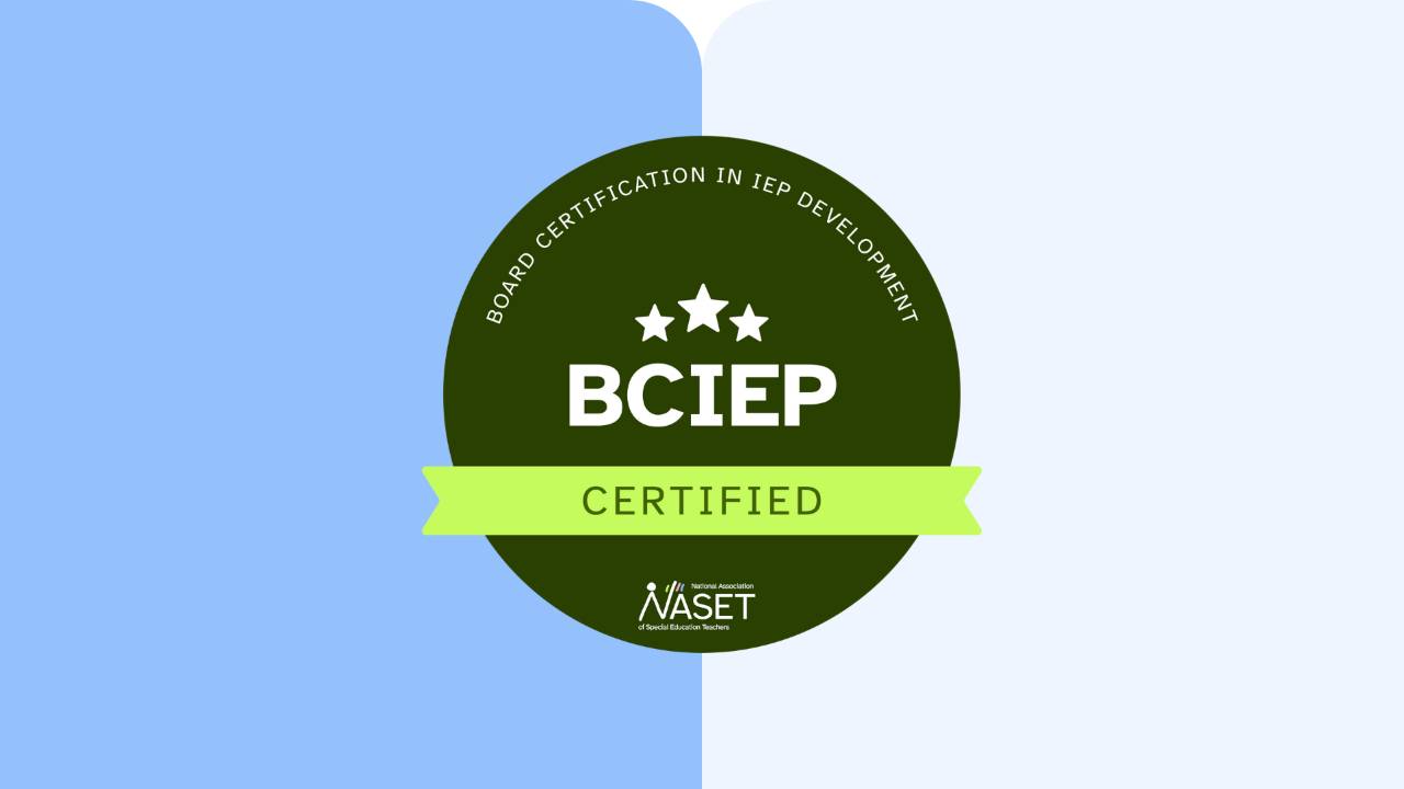 Board Certification in IEP Development (BCIEP)