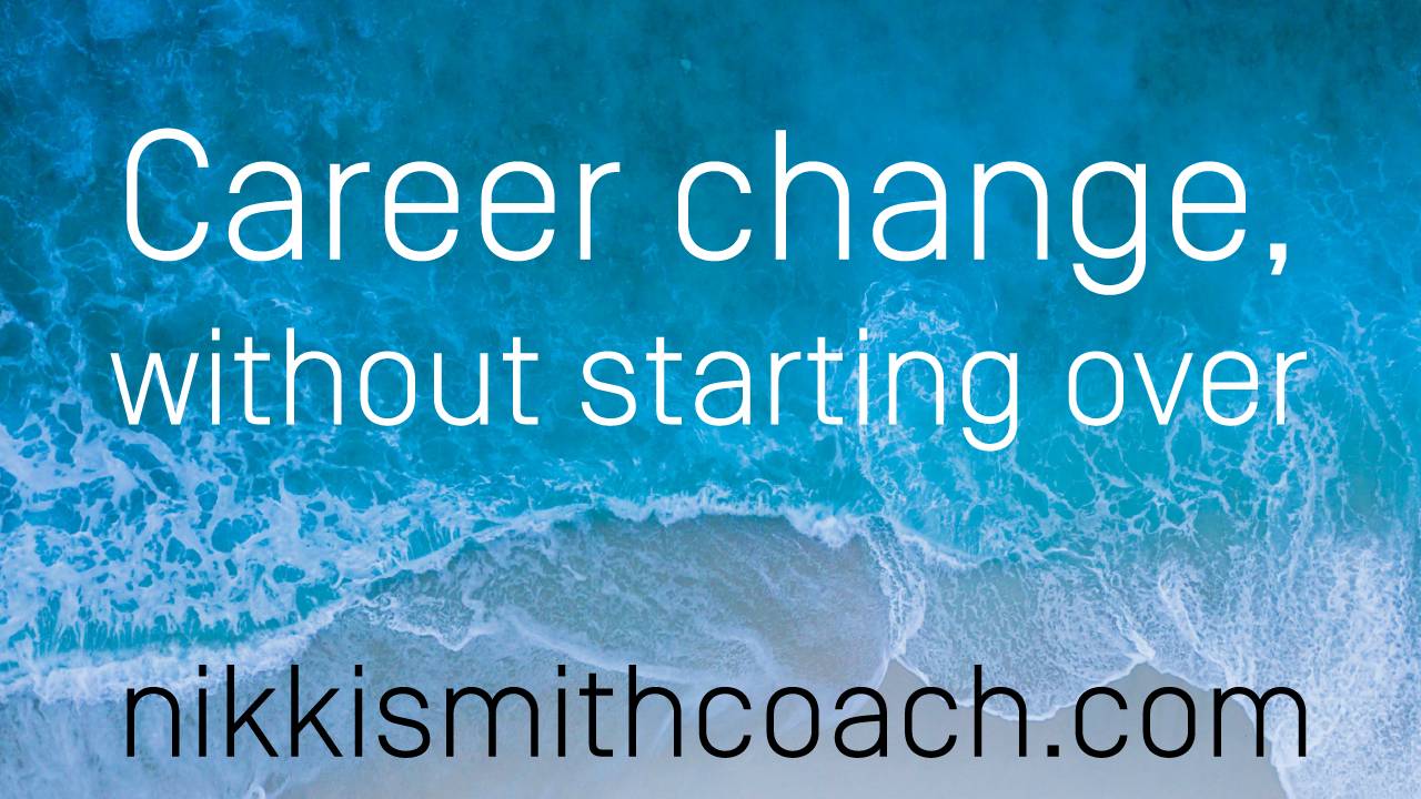 Career change, without starting over