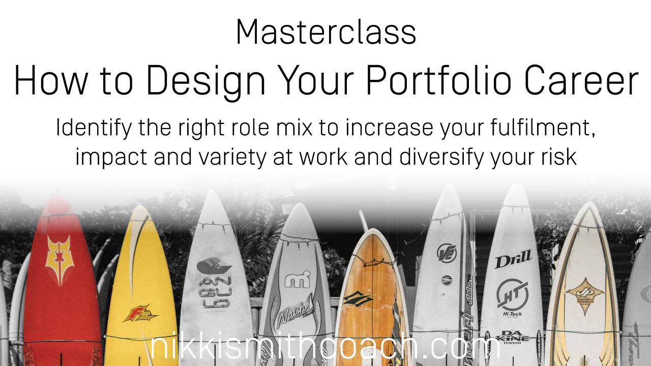 How to Design Your Portfolio Career - Masterclass