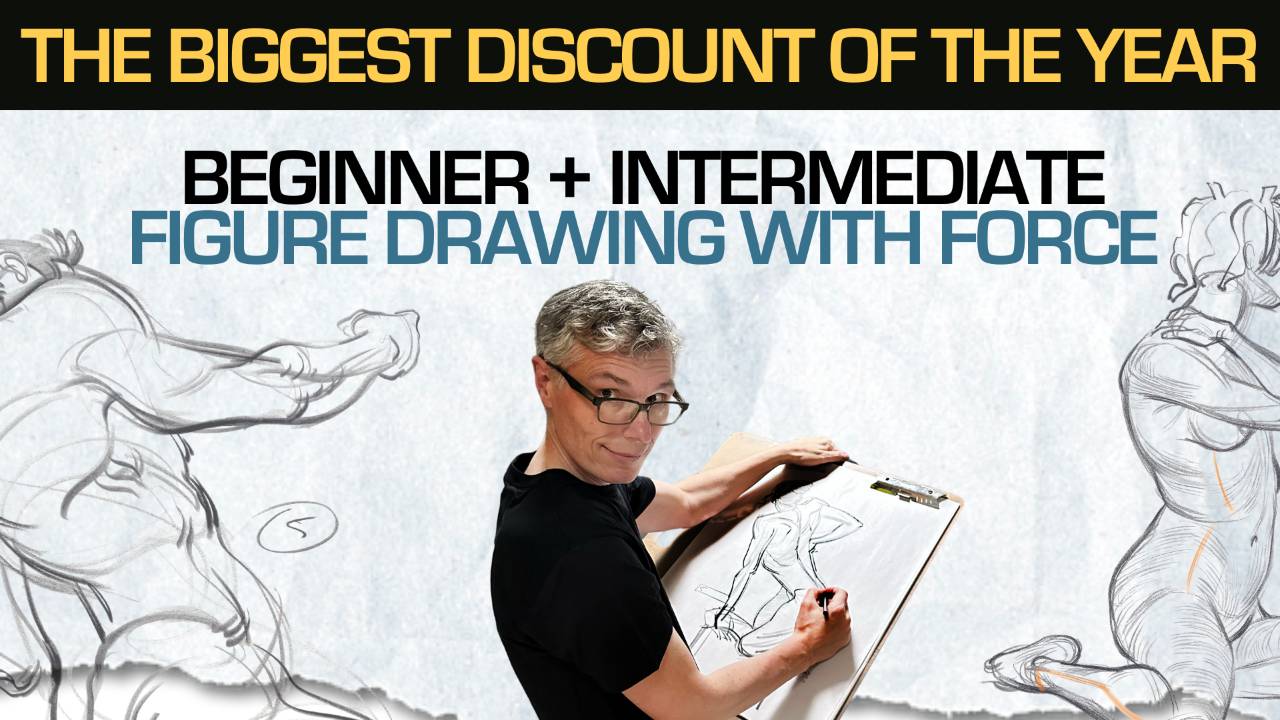 Beginner + Intermediate Figure Drawing with FORCE