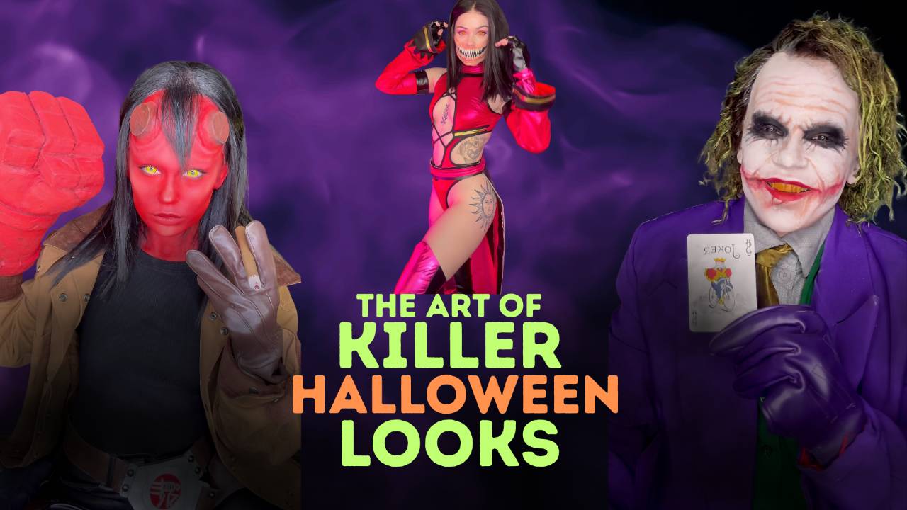 The Art of Killer Halloween Looks | SFX Makeup & Cosplay Course