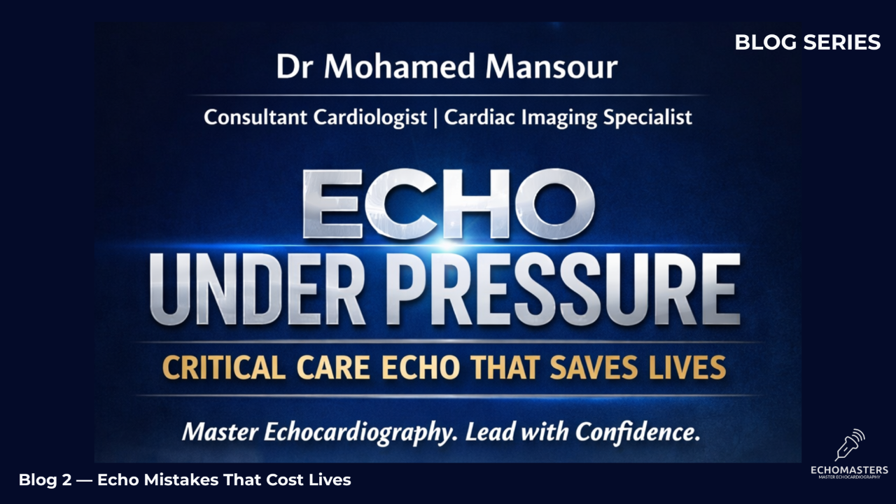 Echo Under Pressure: Critical Care Echo That Saves Lives | Blog 2