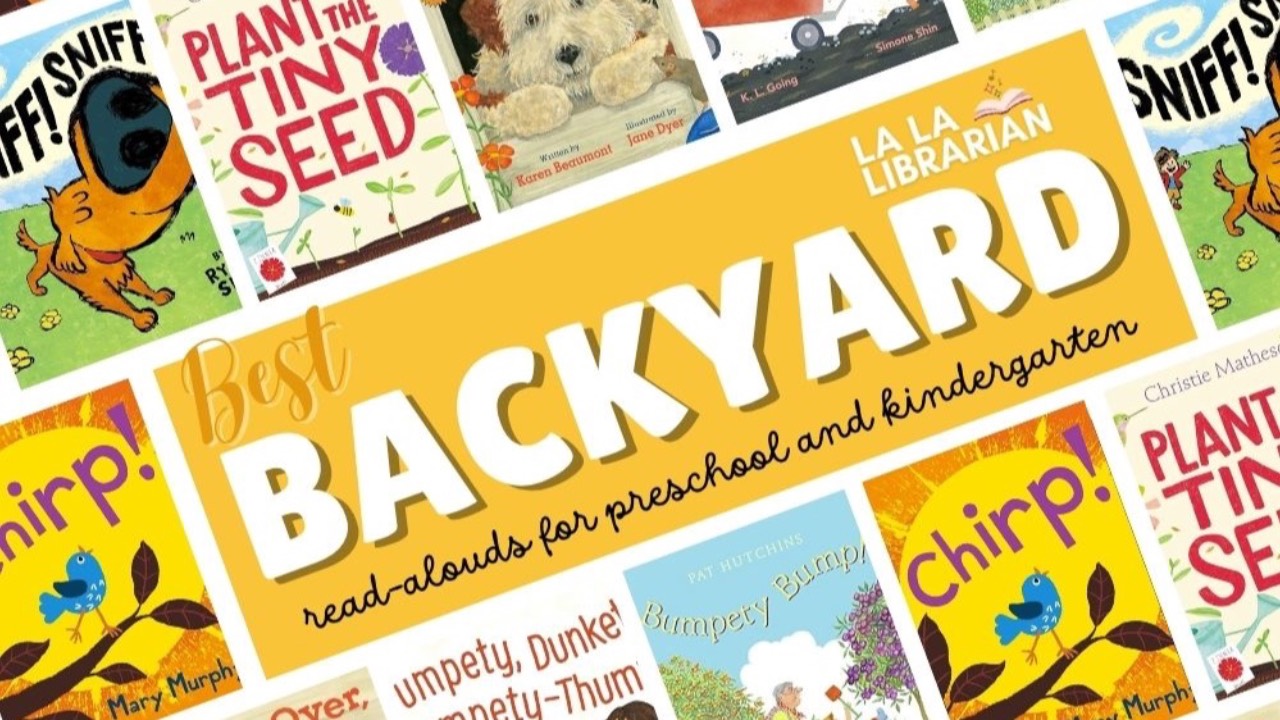 Backyard Fun Books for Preschool Storytime
