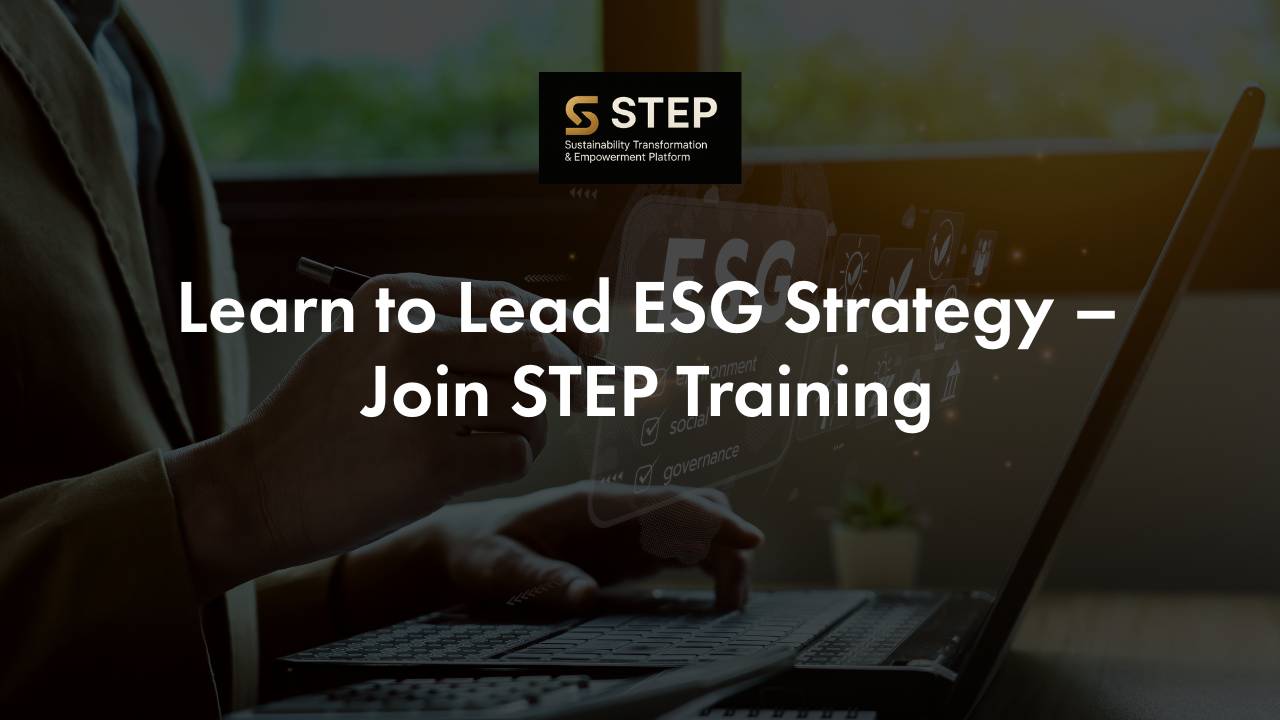 ESG Training Program – Sustainability Strategy & Reporting