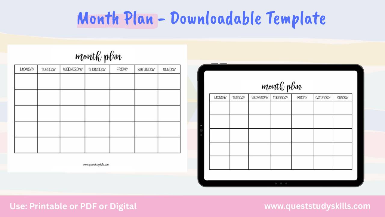 Free Planning Printables and Templates