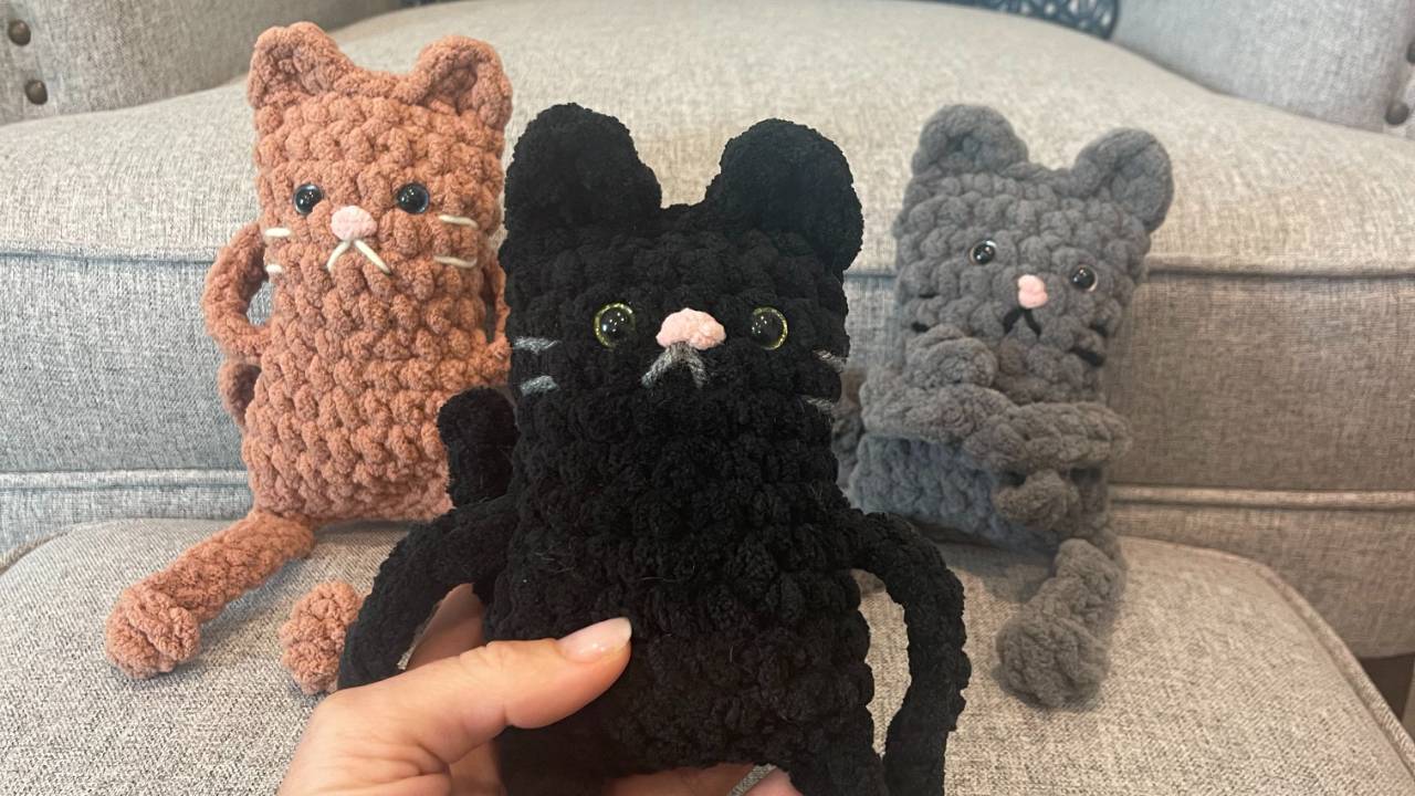 Free Crochet Cat Pattern – Easy Amigurumi Tutorial