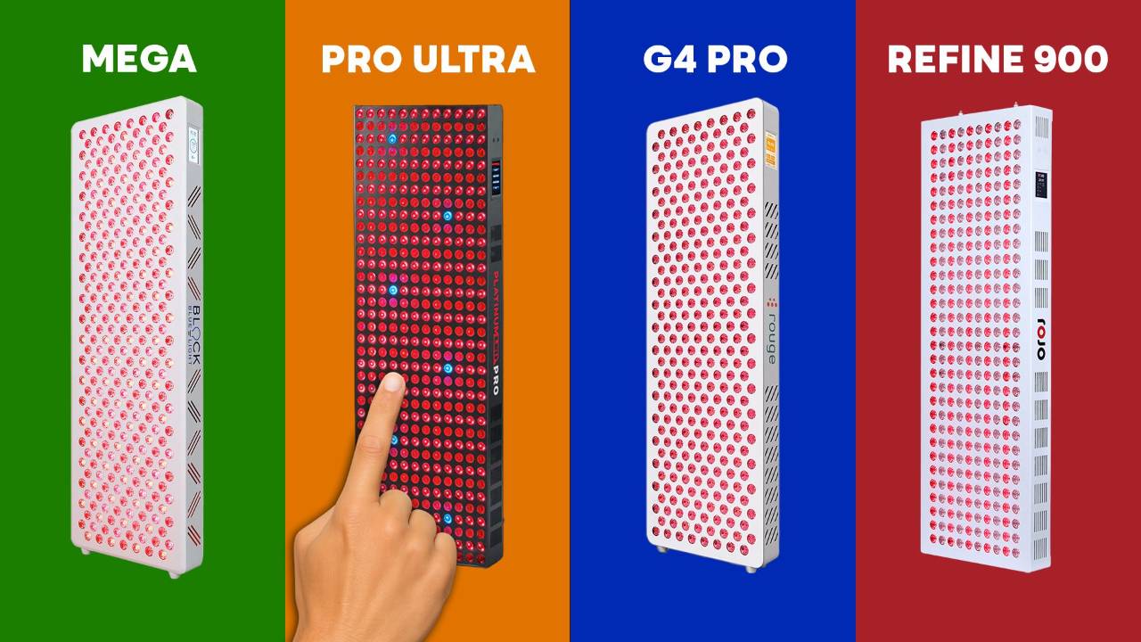 2025 Red Light Therapy Panel Comparison
