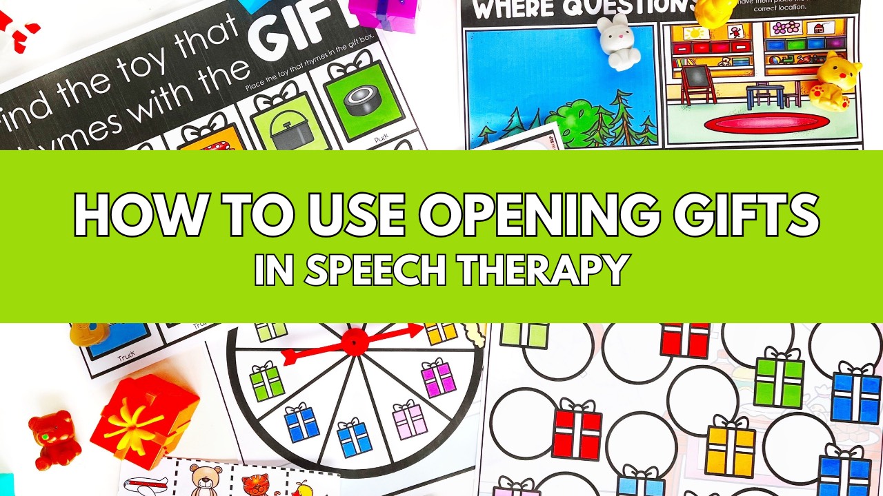 How to use Learning Resources Counting Surprise Toys in Speech Therapy