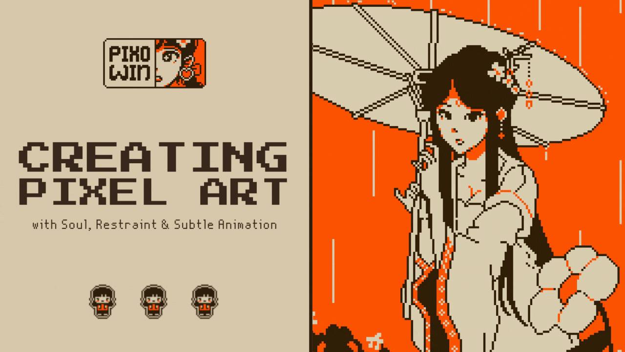 Creating Pixel Art with Soul, Restraint & Subtle Animation