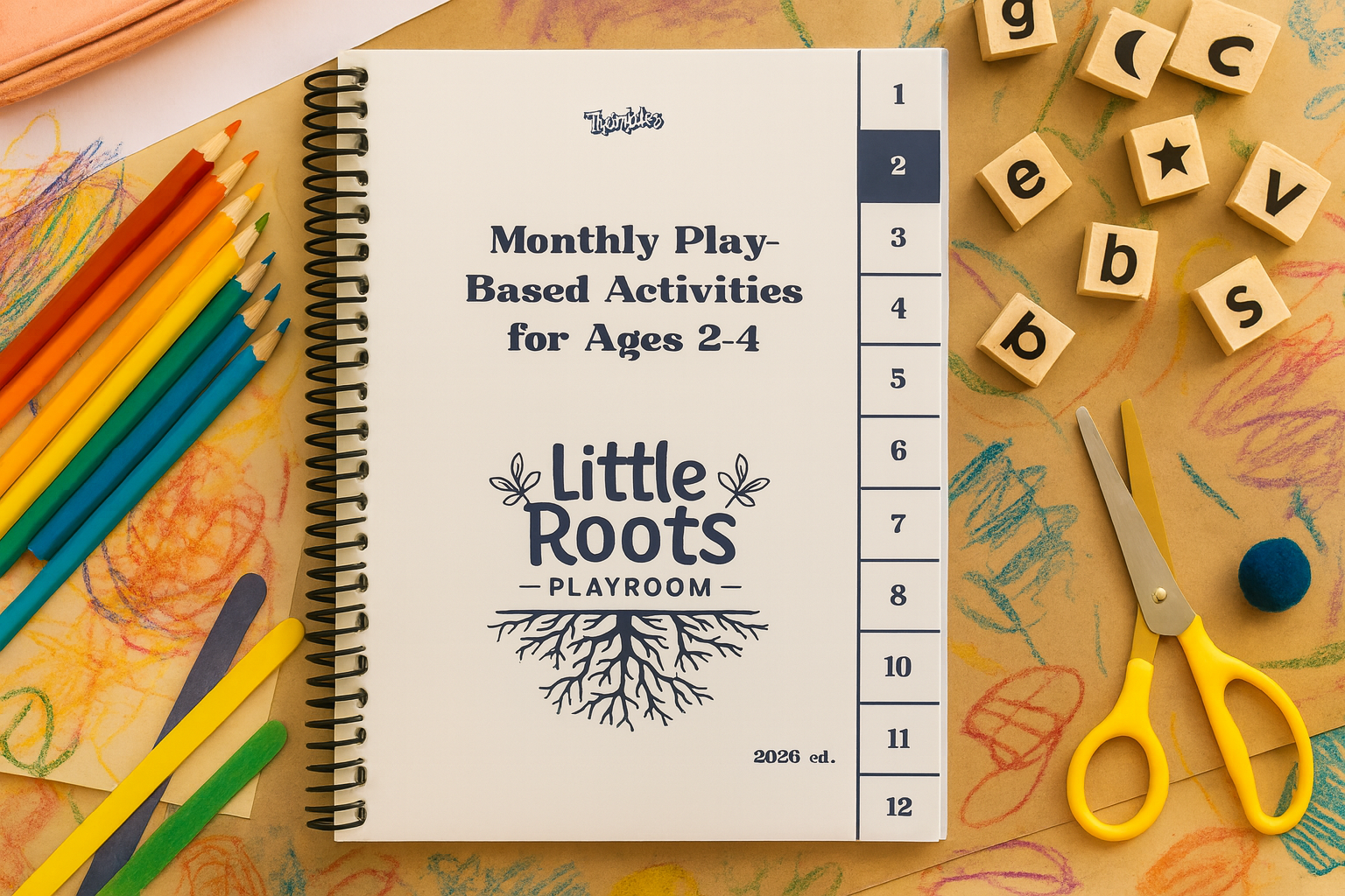 Daily Toddler Activity Plans for Ages 2-4 | Little Roots Playroom