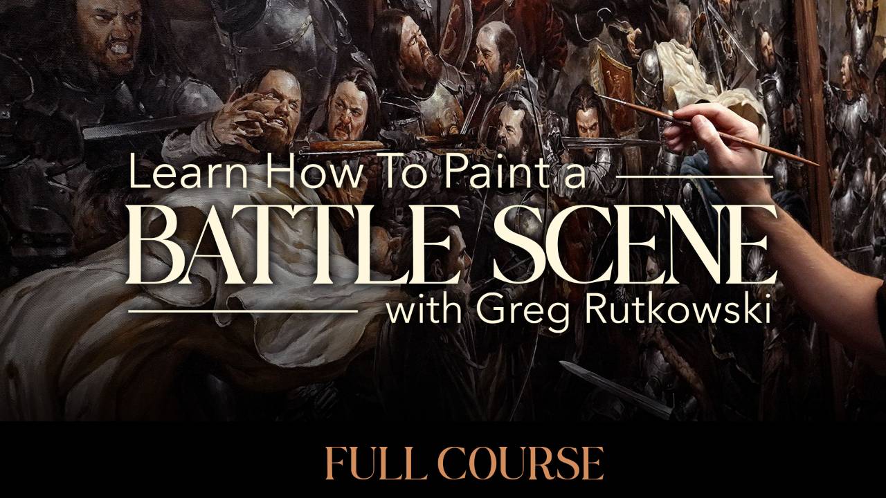 Paint a Battle Scene with Greg Rutkowski