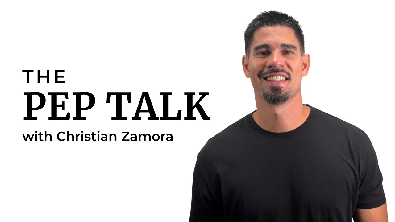 The Pep Talk | Weekly Encouragement for High-Achieving Believers