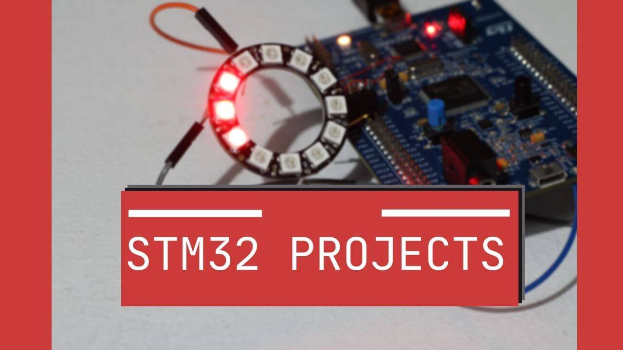 STM32 Projects for beginners and advanced level