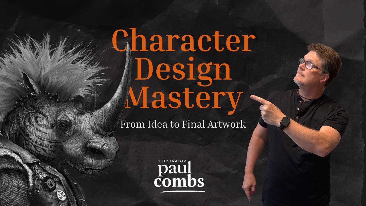 Character Design Mastery Course - From Idea to Final Artwork
