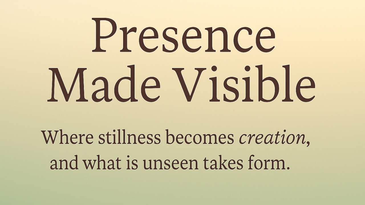 Presence Made Visible