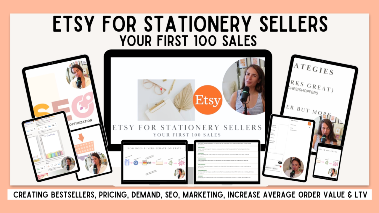 Etsy for Stationery Sellers: Your First 100 Sales
