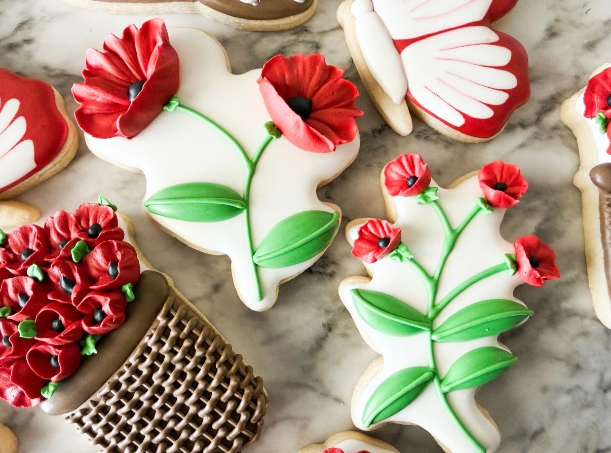 Poppies Cookie Decorating Class
