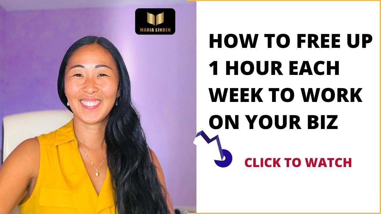 Free up 1 hour each week to work on your business