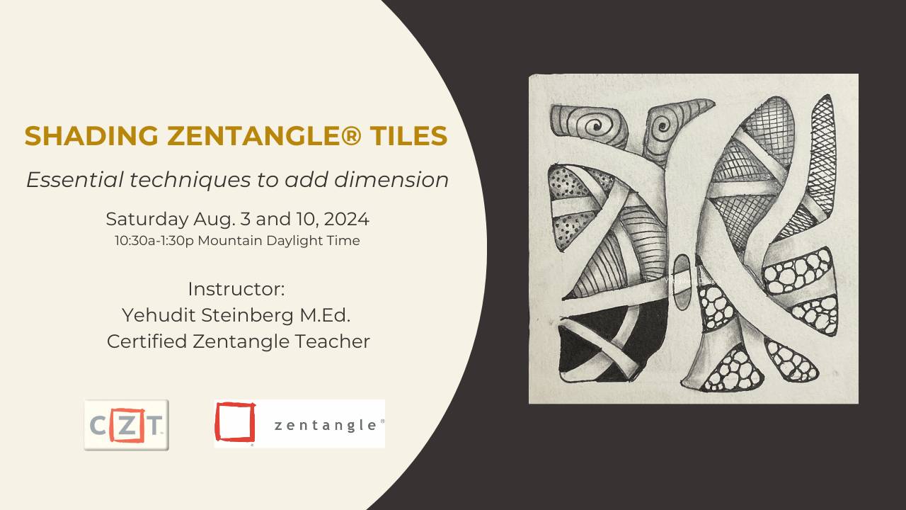 Zentangle Shadiing Basics Workshop