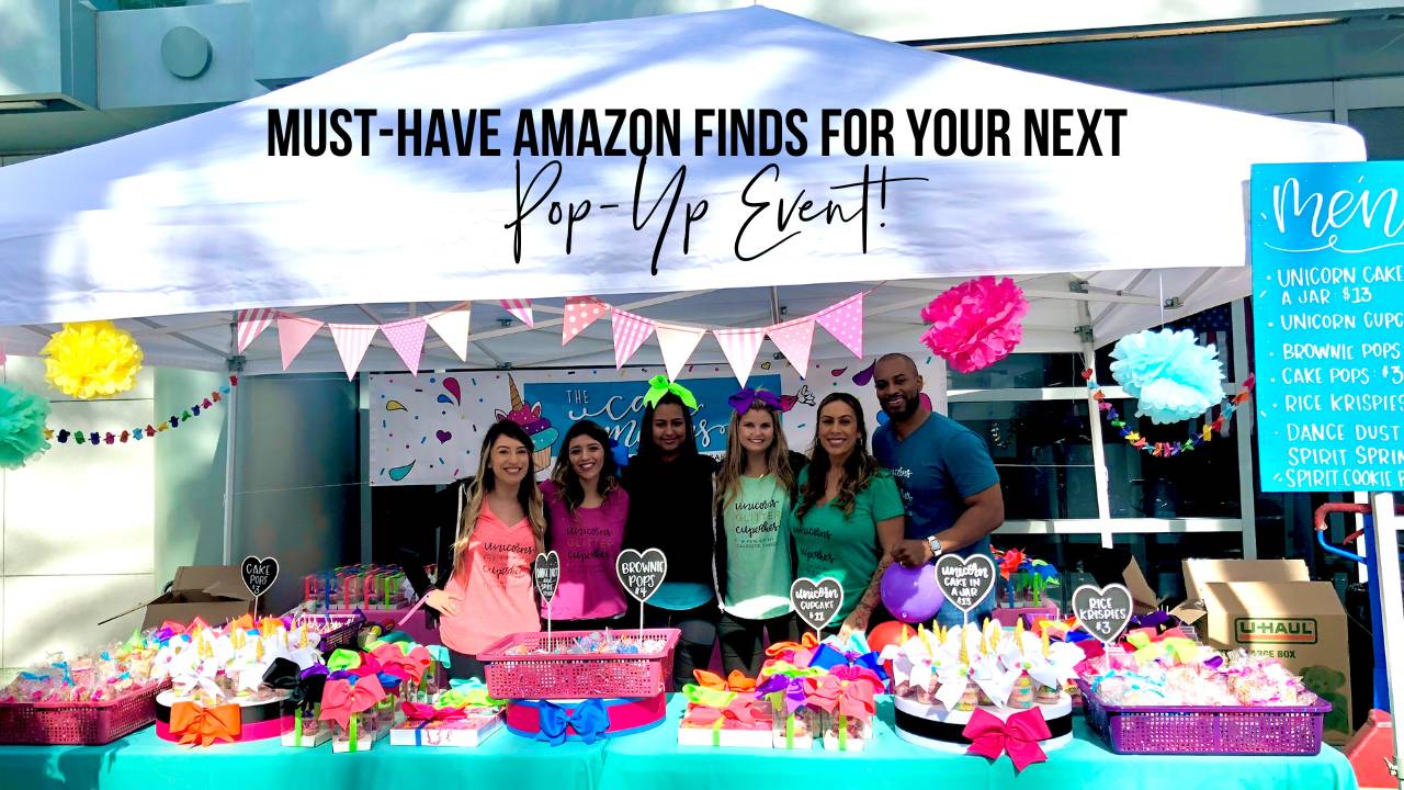 MUST-HAVE Amazon Finds For Your Next Pop-Up Event!