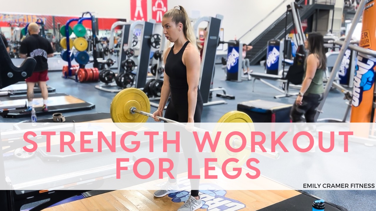 Strength Workout for Legs