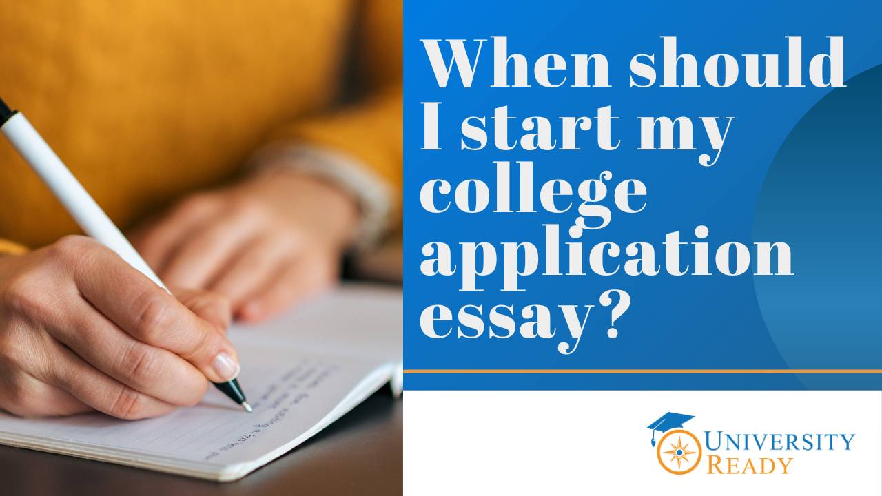 When to Start College Essays + Summer Writing Plan Tips