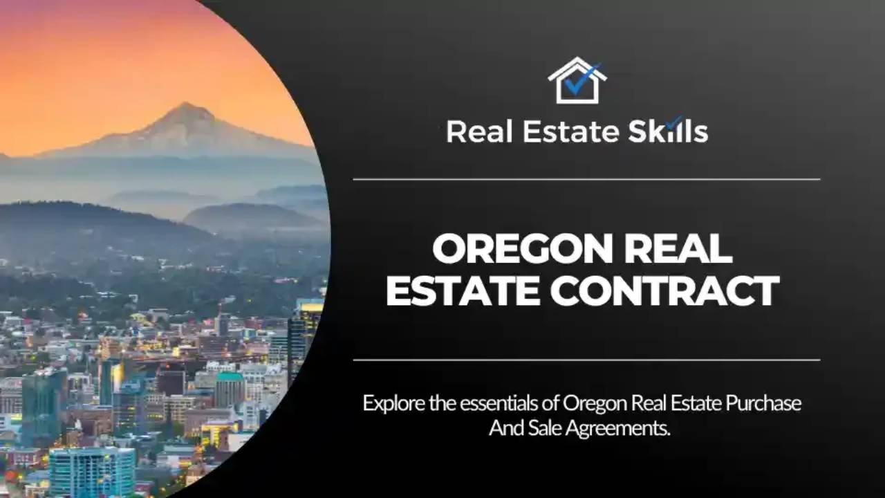 Oregon Real Estate Contract: Purchase & Sale Agreement In OR