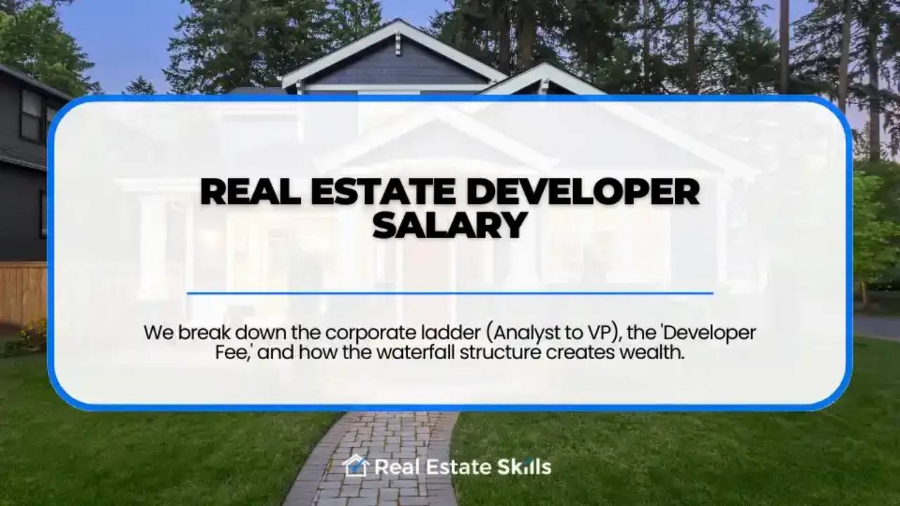 Real Estate Developer Salary (2026): Income, Fees & The "Promote"