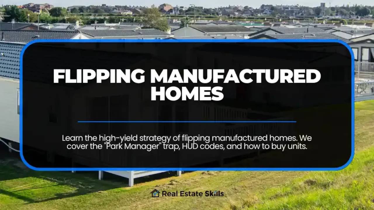 Flipping Manufactured Homes: How to Start with $5k (2026)