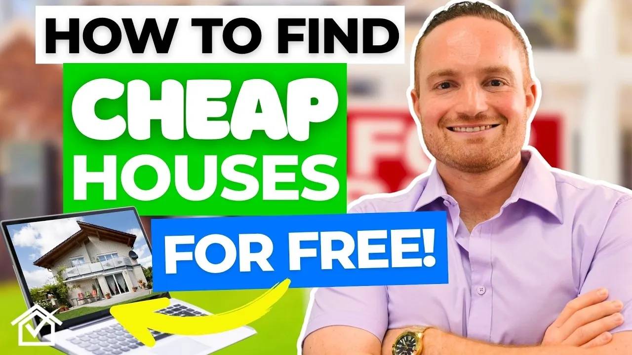 How To Find Cheap Houses To Buy (FAST & FREE)!