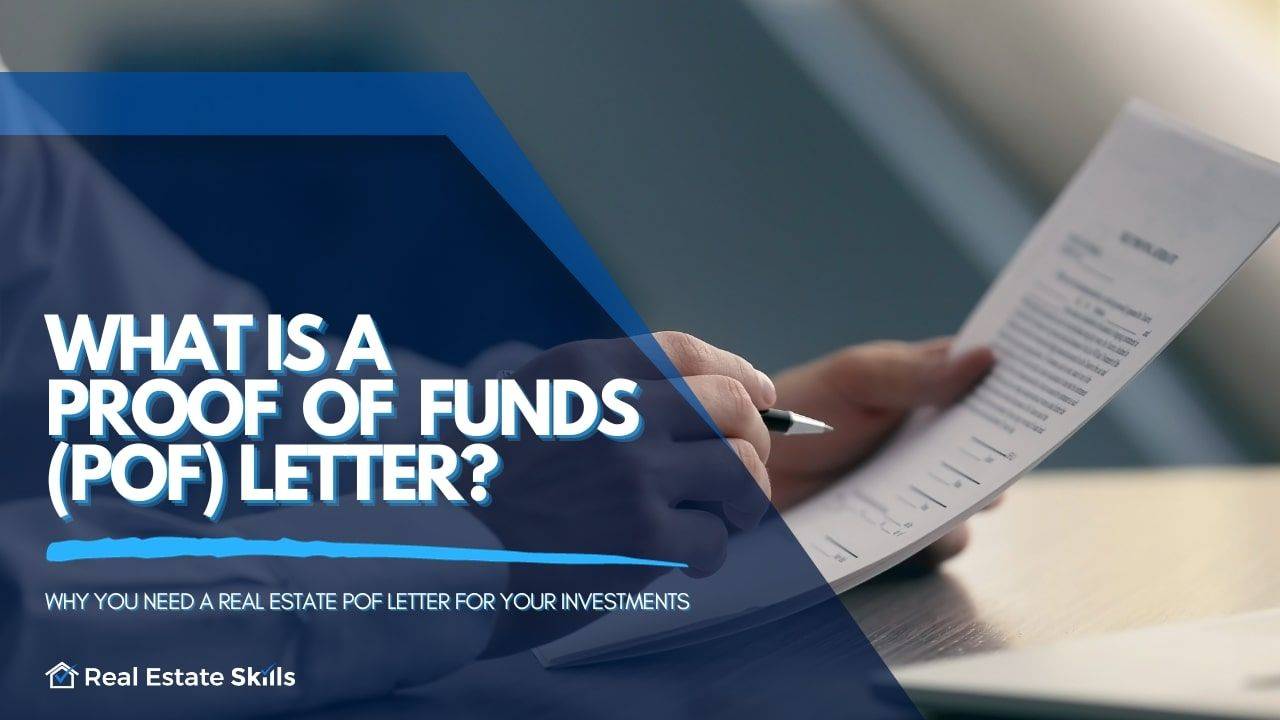 What Is A Proof Of Funds Letter In Real Estate? | Real Estate Skills