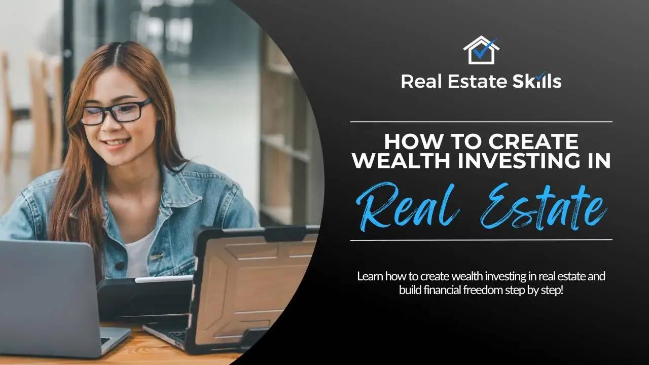 Learn How To Create Wealth Investing In Real Estate Today