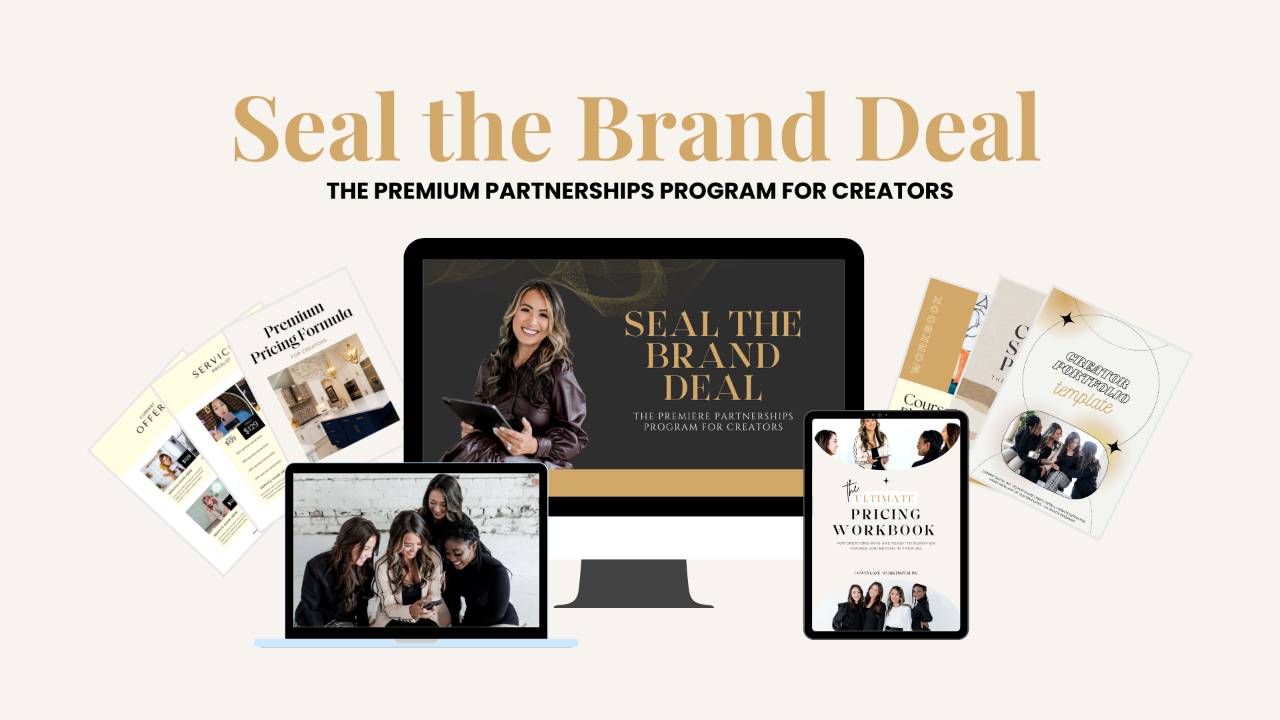 Seal the Brand Deal - Premium Partnership Program for Creators