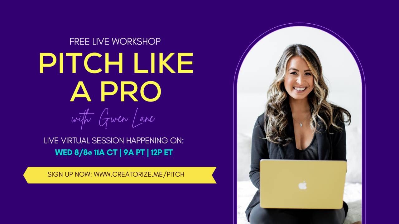 Creator Class: Pitch Like A Pro