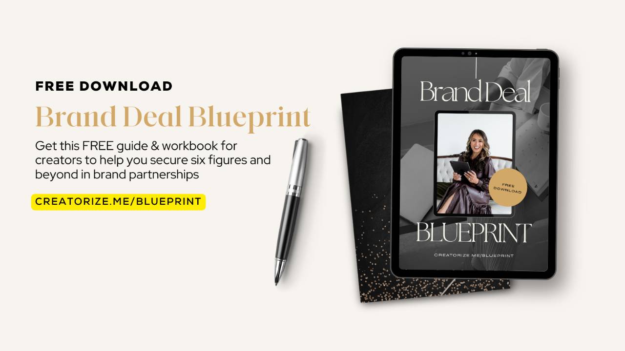 Brand Deal Blueprint- Free Creator Guide