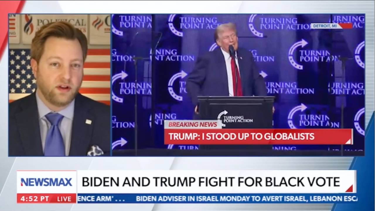 NEWSMAX: Olson on Polling African Americans and Trump's Expanding Map