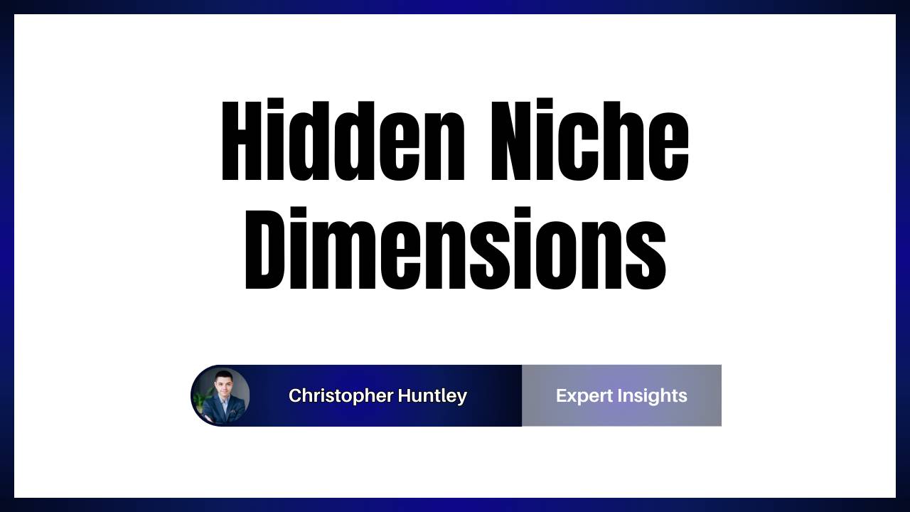 Hidden Niche Dimensions