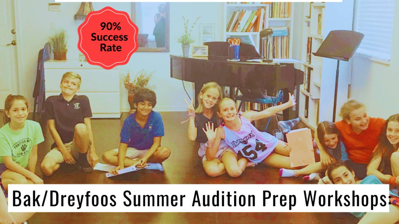 Summer Camps for Audition Prep, Theatre, Confidence and Fun