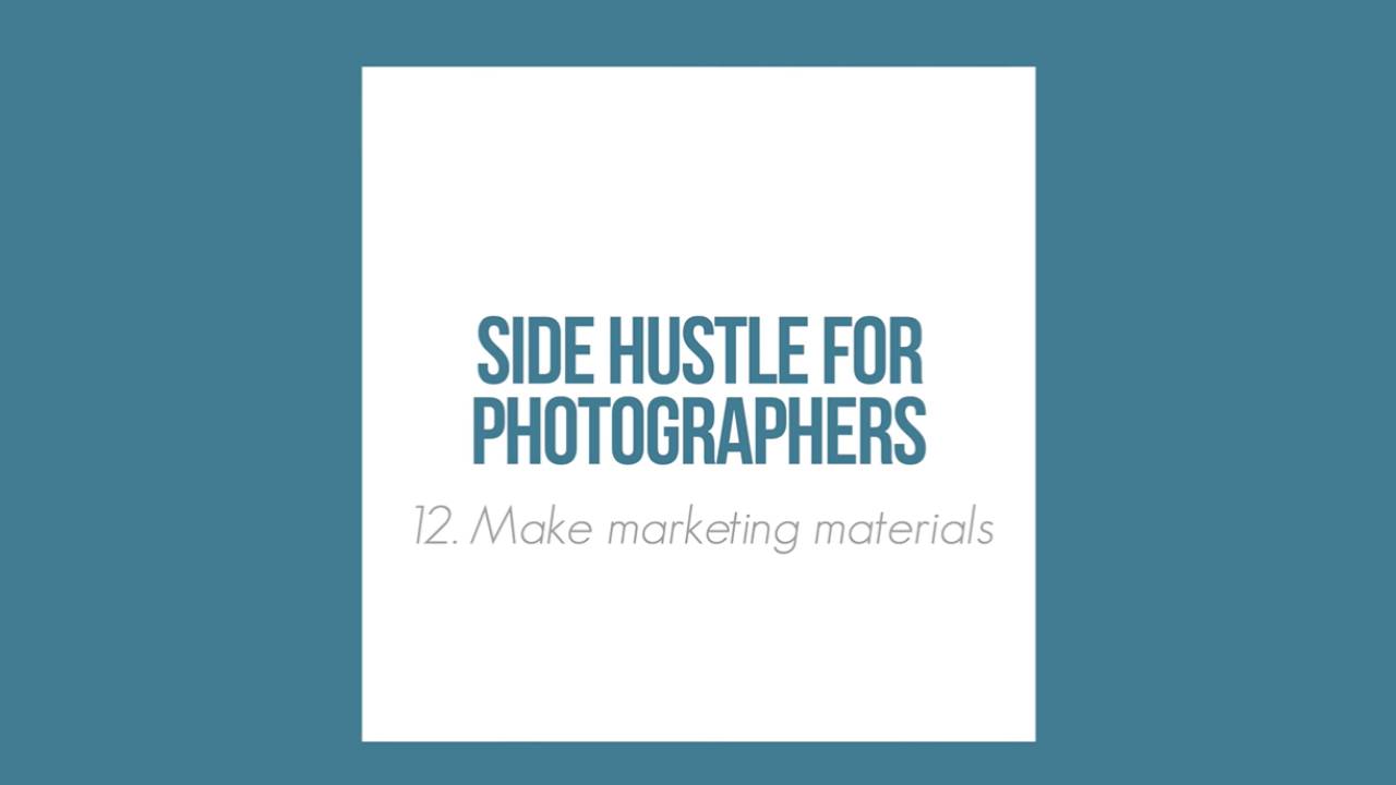 11 ideas for a PHOTOGRAPHER to earn a living