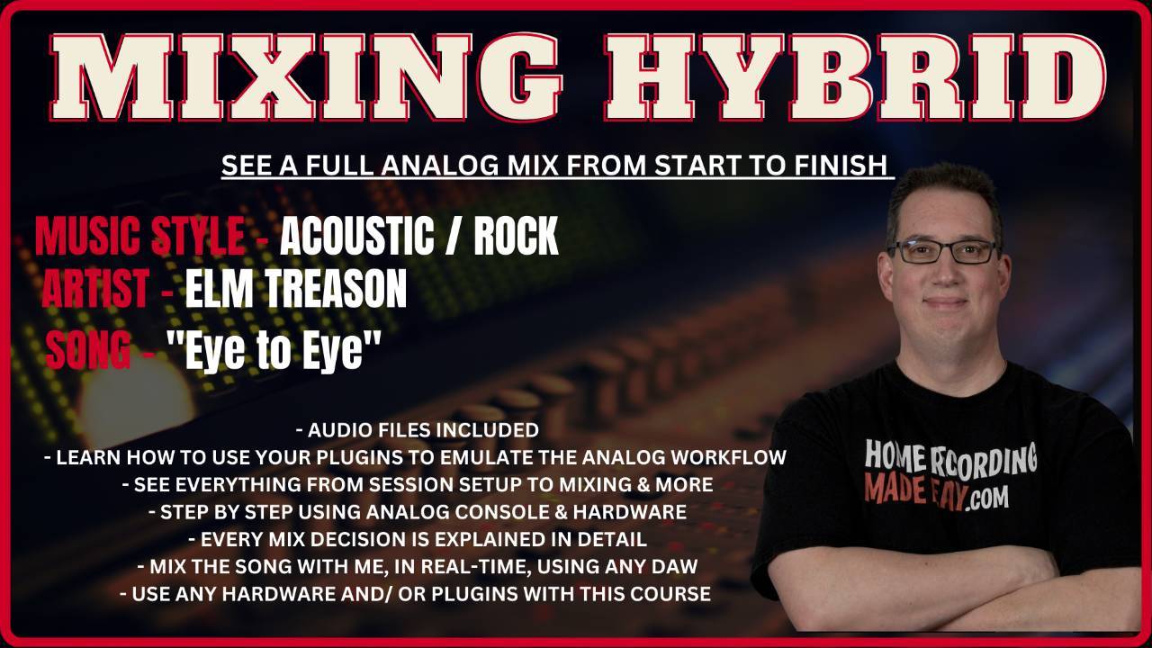 Mixing Hybrid Acoustic Rock