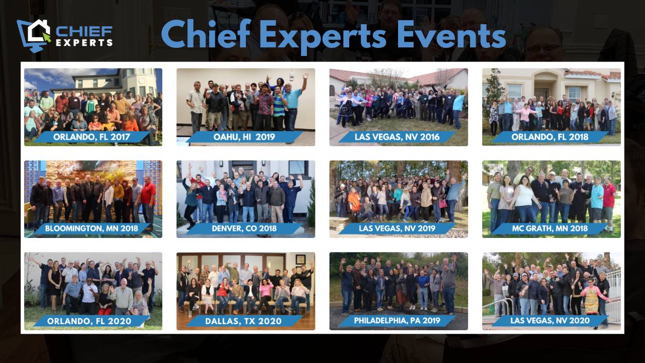 Chief Experts Events Testimonials